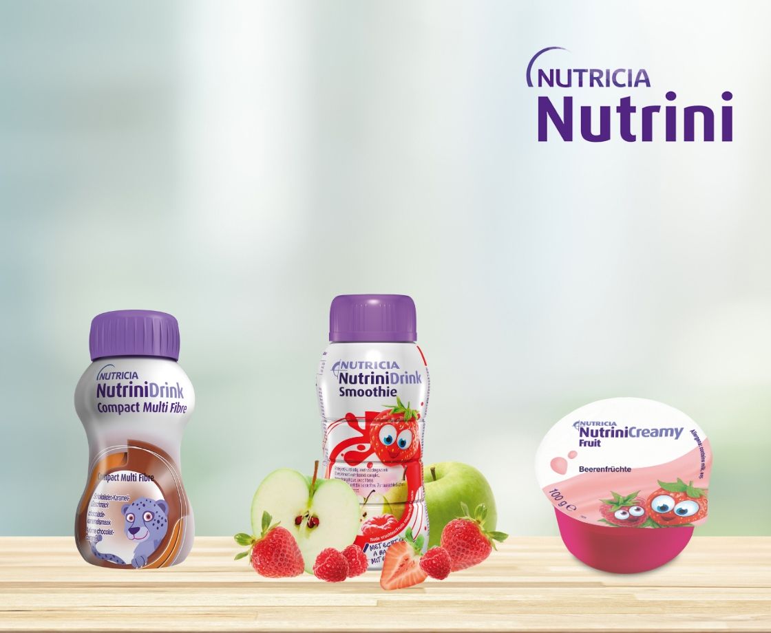 Nutricia: Trink- & Sondennahrung für Kinder und Erwachsene